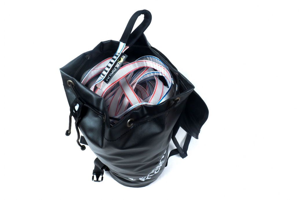 Vak na slackline materiál