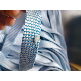 Highline Split Segment - 50m webbing with reinforced sewn loops at both ...